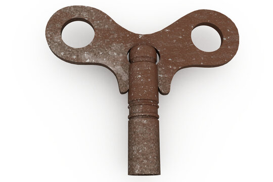 Ornate Wind Up Key