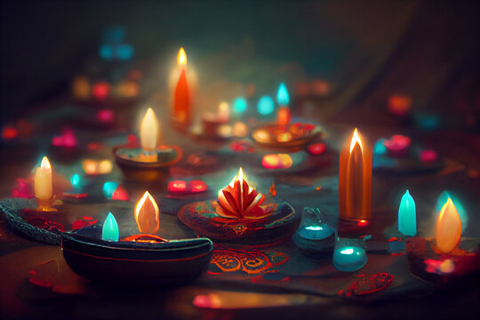 3d Diwali Wallpaper