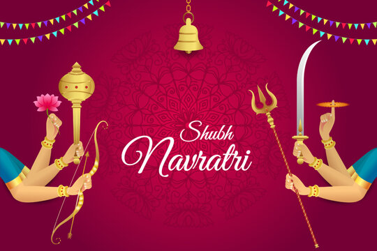 "Shubh Navratri"-Bilder: Stock-Fotos & -Videos. | Adobe Stock