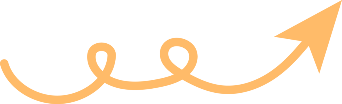 Orange Arrow Png