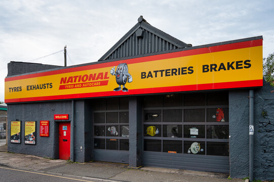 Car Repair Shop Exterior