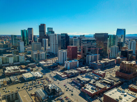 Downtown Denver Drone Images – Browse 516 Stock Photos, Vectors, and ...
