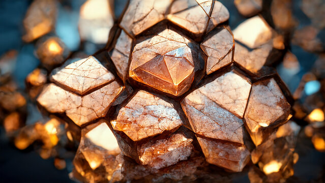 Quartz Structure Lattice