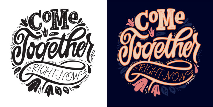 Imágenes de "Come Together": descubre bancos de fotos, ilustraciones ...