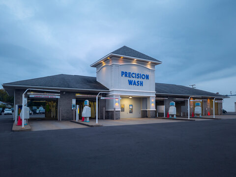 Automatic Car Wash Building