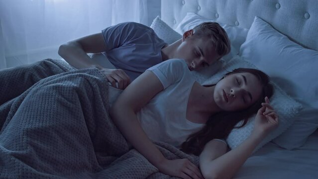 "Couple In Bed" Images – Browse 1,268 Stock Photos, Vectors, and Video ...