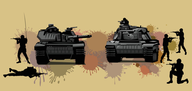 Cartoon Army Tank Images – Browse 23,159 Stock Photos, Vectors, and ...