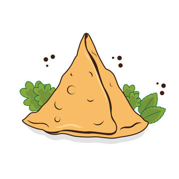 "Samosa Vector"-Bilder: Stock-Fotos & -Videos. | Adobe Stock