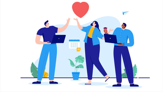 Happy Employee Cartoon Images – Browse 96,237 Stock Photos, Vectors ...