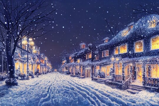 Snowy Town