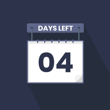 4 Days Left Countdown