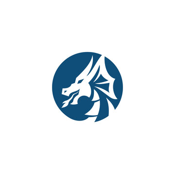 Simple Dragon Logo Images – Browse 5,072 Stock Photos, Vectors, and ...