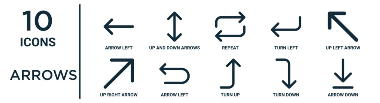 Embellished Arrow Facing Left