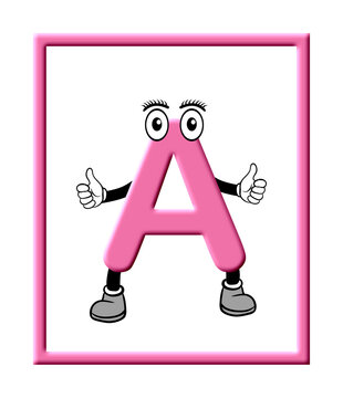 Animated Letter A