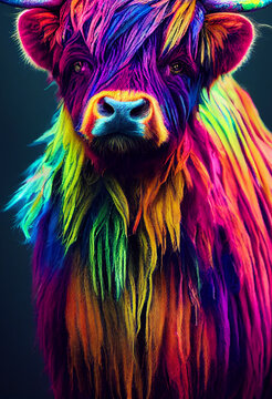 Rainbow Cow Images – Browse 3,920 Stock Photos, Vectors, and Video ...