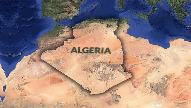 "Algeria Map" Images – Browse 401 Stock Photos, Vectors, and Video ...