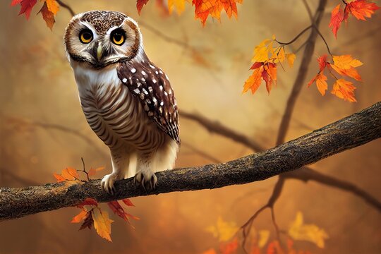 Cute Fall Owl Wallpapers