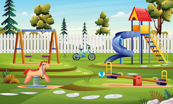 Cartoon Playground Background Bilder – Durchsuchen 33,219 Archivfotos, Vektorgrafiken und Videos ...