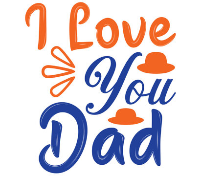 I Love You Dad Clipart