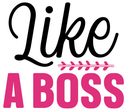 Swag Like A Boss Logo