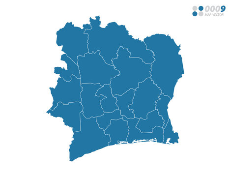 Ivory Coast Map