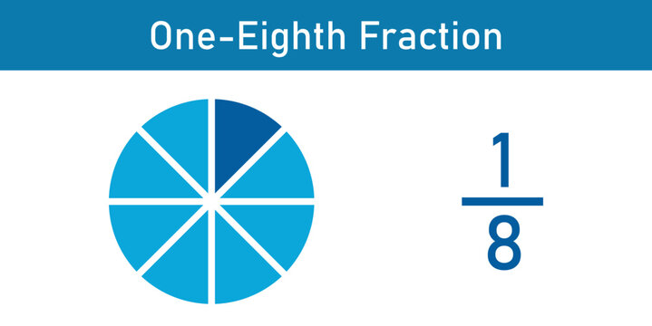 One Eighth Fraction