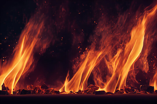 Fireplace Gif Full Screen