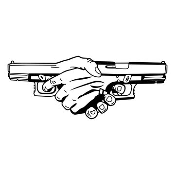 Stop Gang Violence Poster