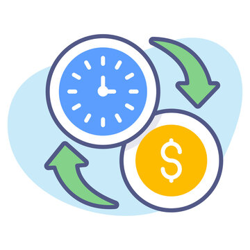 Save Time And Money Icon