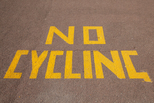 "No Cycling" Images – Browse 288 Stock Photos, Vectors, and Video ...