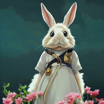 Anime Pet Bunny