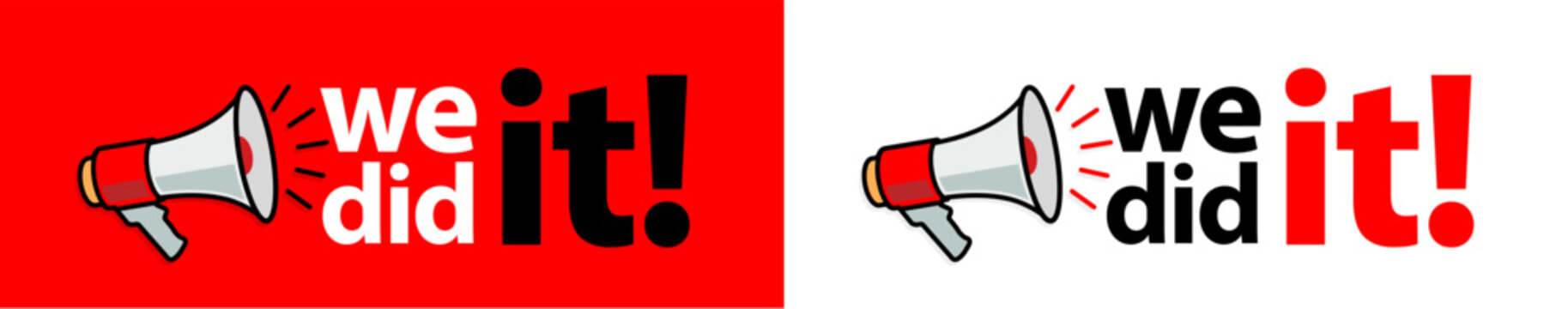We Did It Images – Browse 1,246 Stock Photos, Vectors, and Video ...