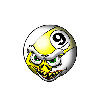 9 Ball Cartoon Images – Browse 7,488 Stock Photos, Vectors, and Video ...
