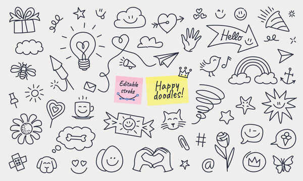 "Love Doodles" Images – Browse 318 Stock Photos, Vectors, and Video ...