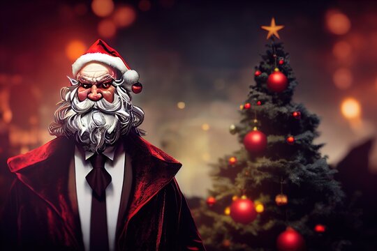 Evil Santa Wallpaper