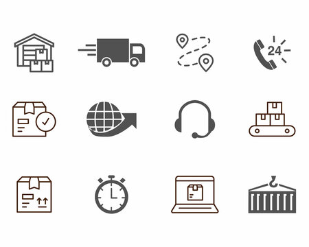 "Shipping Icon" Images – Browse 1,216 Stock Photos, Vectors, and Video ...