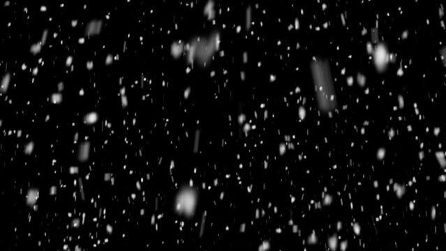Snow Falling Slow Animation
