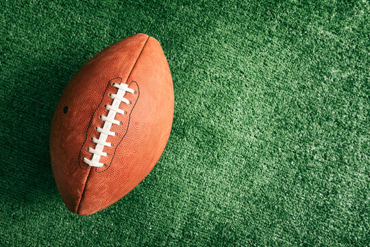 Nfl Football On Field