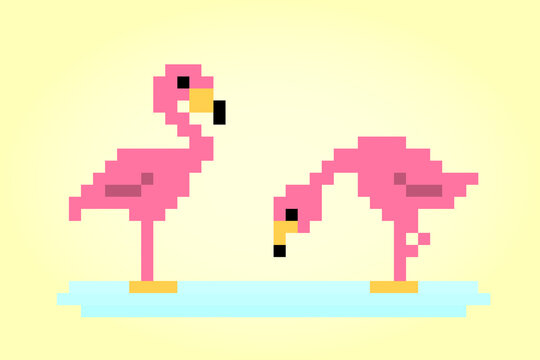 Pixel Flamingo Images – Browse 231 Stock Photos, Vectors, and Video ...