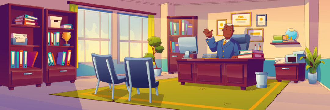 Principal Cartoon Images – Browse 9,805 Stock Photos, Vectors, and ...