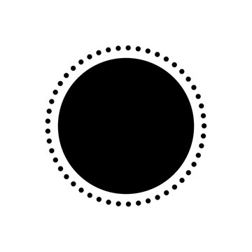 Black Circle Icon