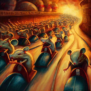 Obrazy ("Rat Race") — zdjęcia, wektory i wideo bez tantiem (1,900 ...