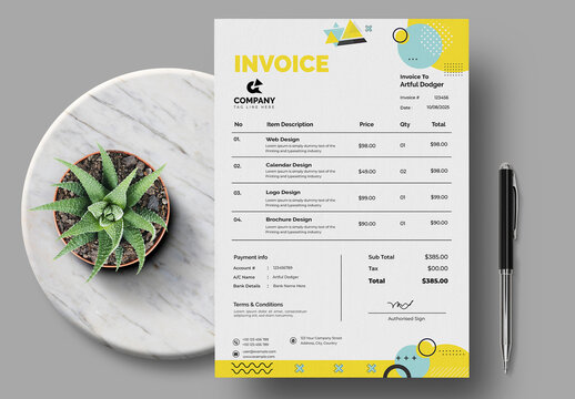 Invoice Psd Images – Browse 1,072 Stock Photos, Vectors, and Video ...