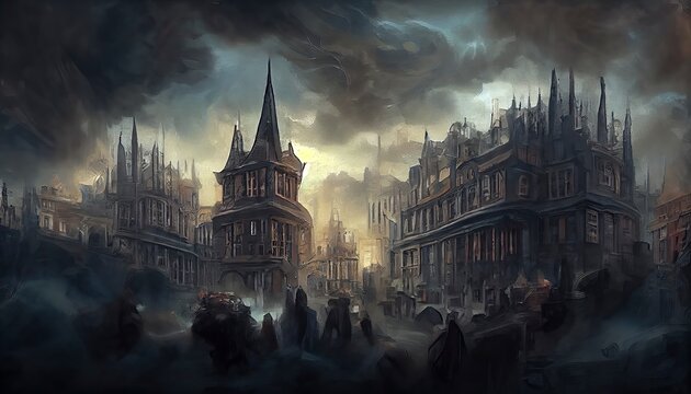Victorian City Background Images – Browse 14,189 Stock Photos, Vectors ...