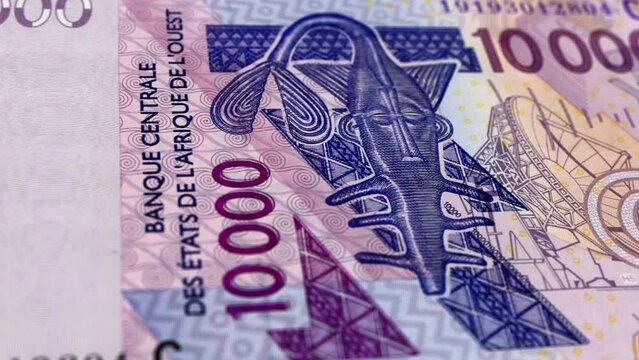 West African Cfa Franc Banknotes