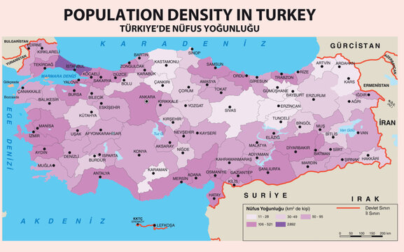 geography map of turkey