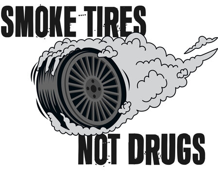 Tire Burnout Logo
