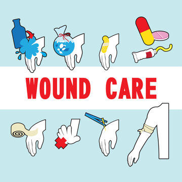 Wound Care Clip Art