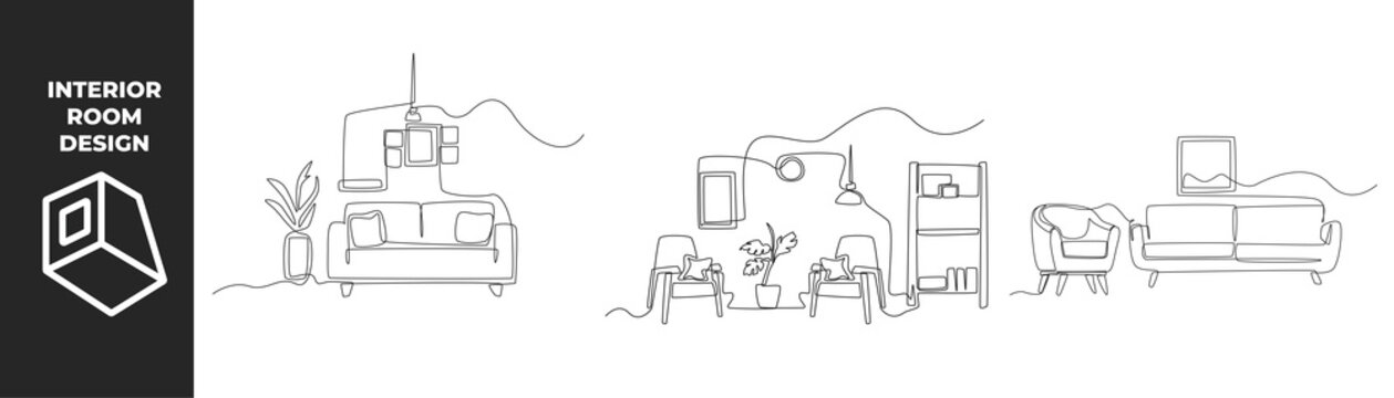 Line Drawing Of A Room Images – Browse 371,000 Stock Photos, Vectors ...