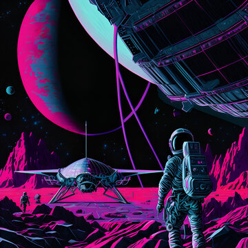 Retro Space Exploration Images – Browse 22,976 Stock Photos, Vectors ...